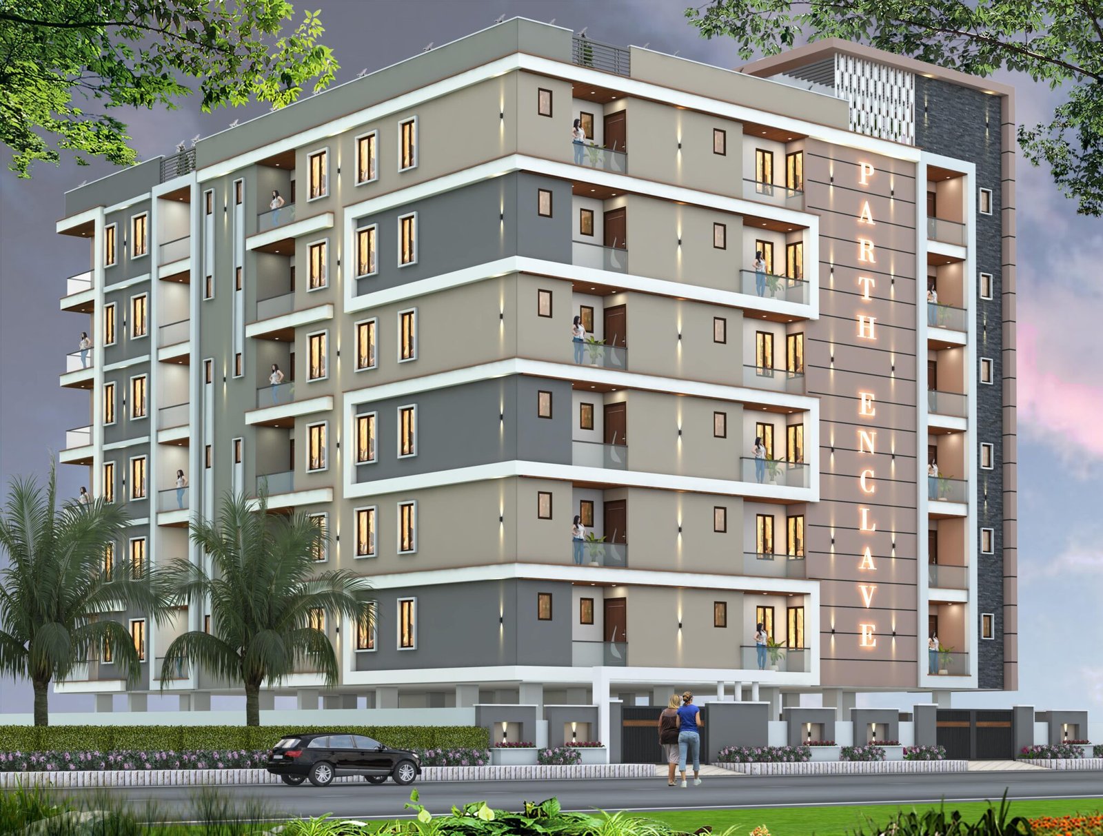 Buy Fully & Semi-Furnished Parth Enclave Flats in Jagatpura